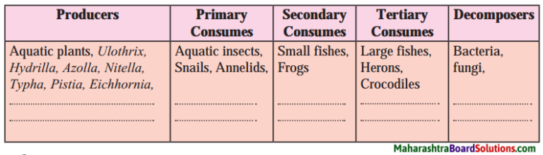 Ecosystems Class 8 Science Chapter 18 Questions And Answers Maharashtra ...